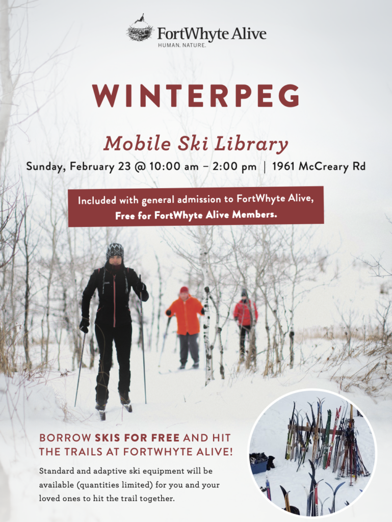 Mobile Ski Library at Fort Whyte Alive - Free with General Admission ...